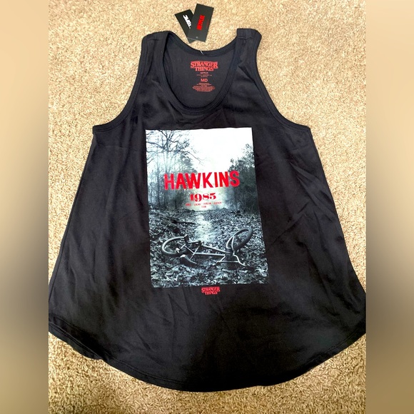 Netflix | Tops | Hot Topic Stranger Things Tank Top Poster New | Poshmark